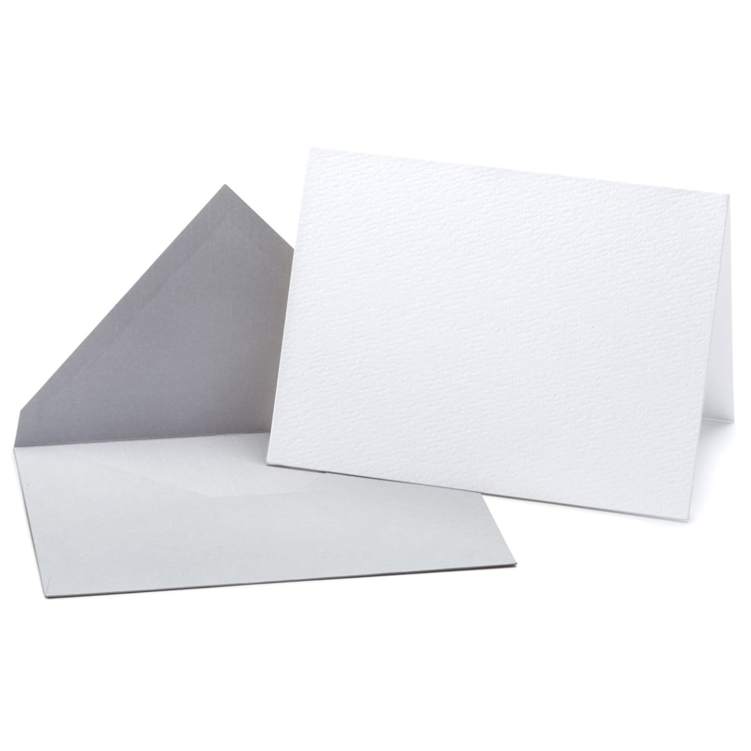 20 Pack White Gray Plain Blank Premium Paper Cards Envelopes 4x6 Inch ...