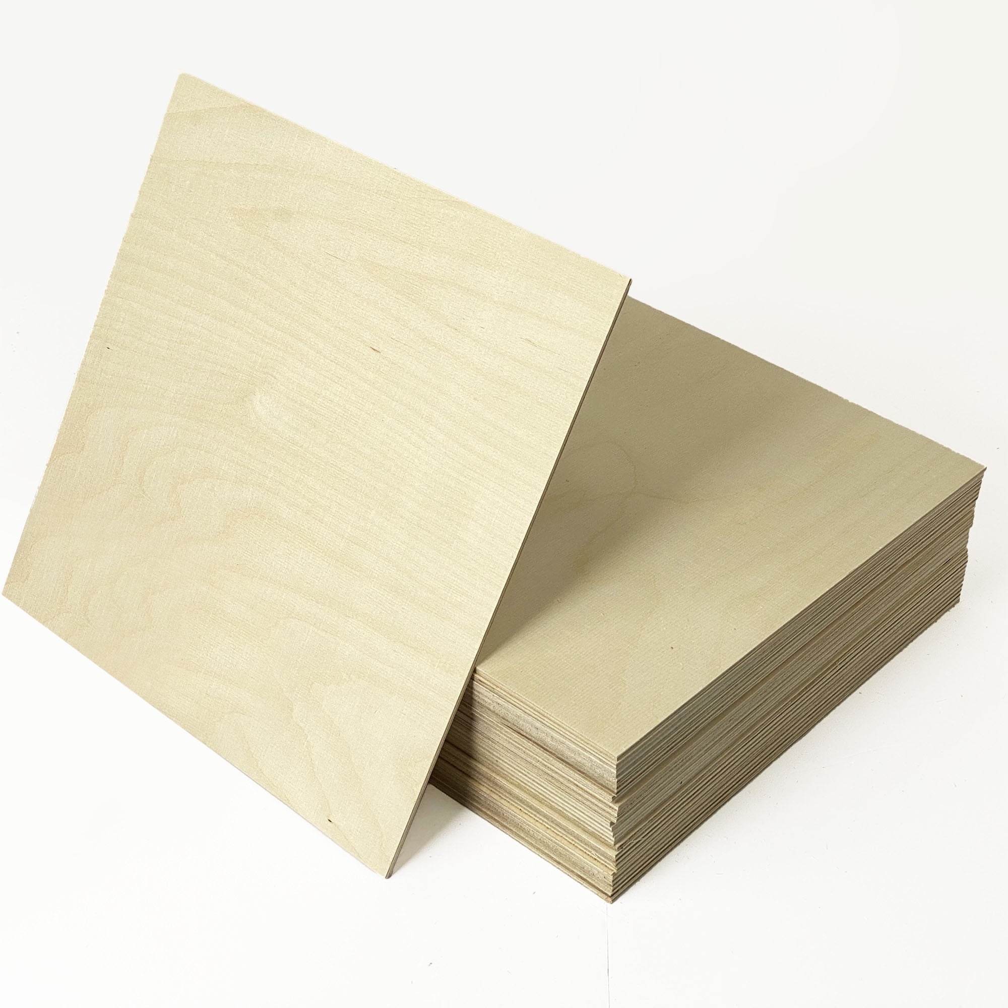 20 Boards of 12” x 12” 3mm 1/8 inch Grade B/BB Baltic Birch Plywood ...