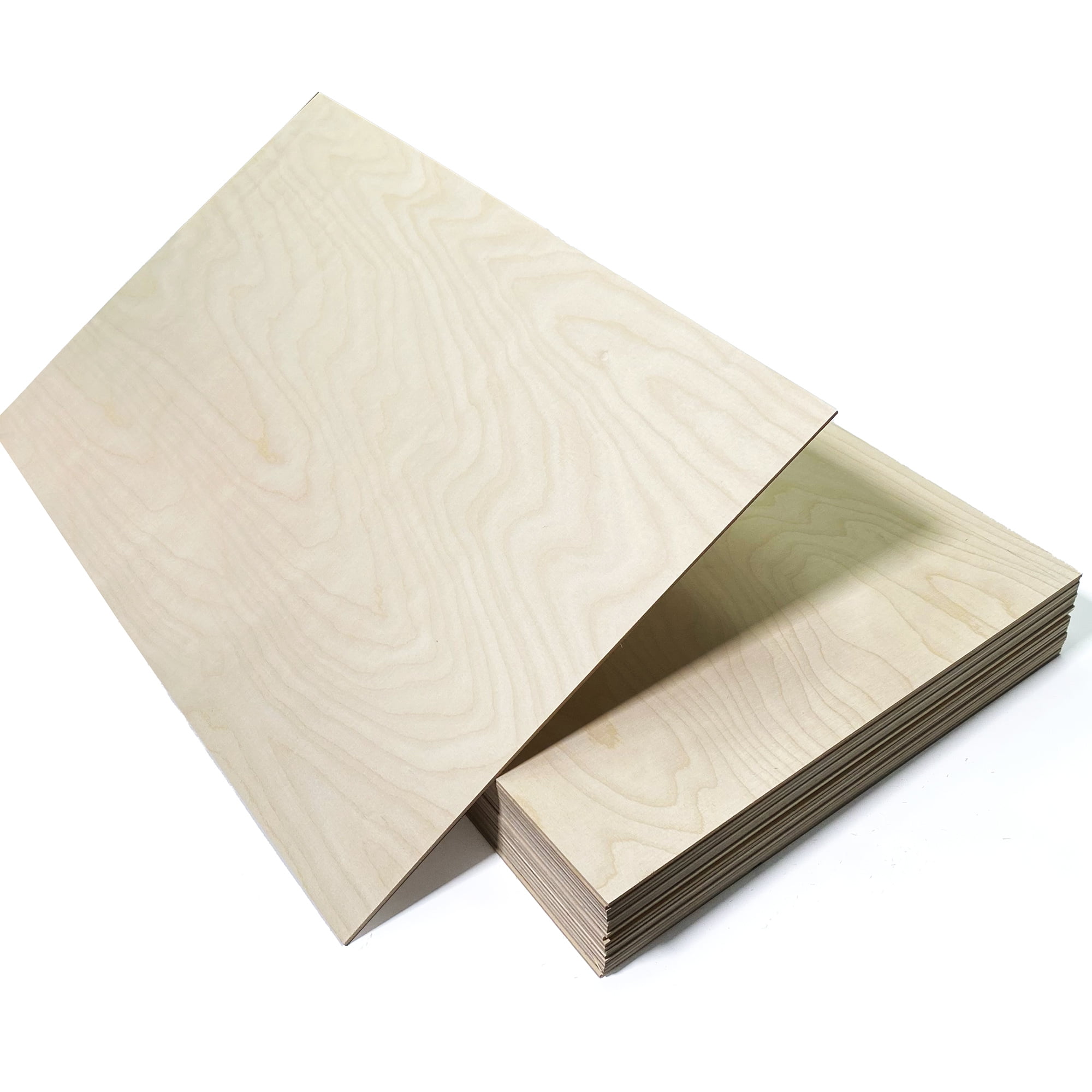 20 Boards of 12” x 19” 6mm 1/4 inch Grade B/BB Baltic Birch Plywood ...