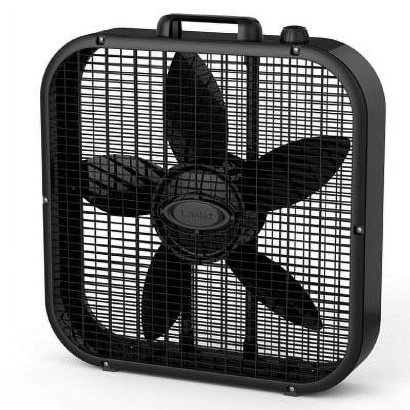 20 Box Fan 3spd Black | Bundle of 2 - Walmart.com