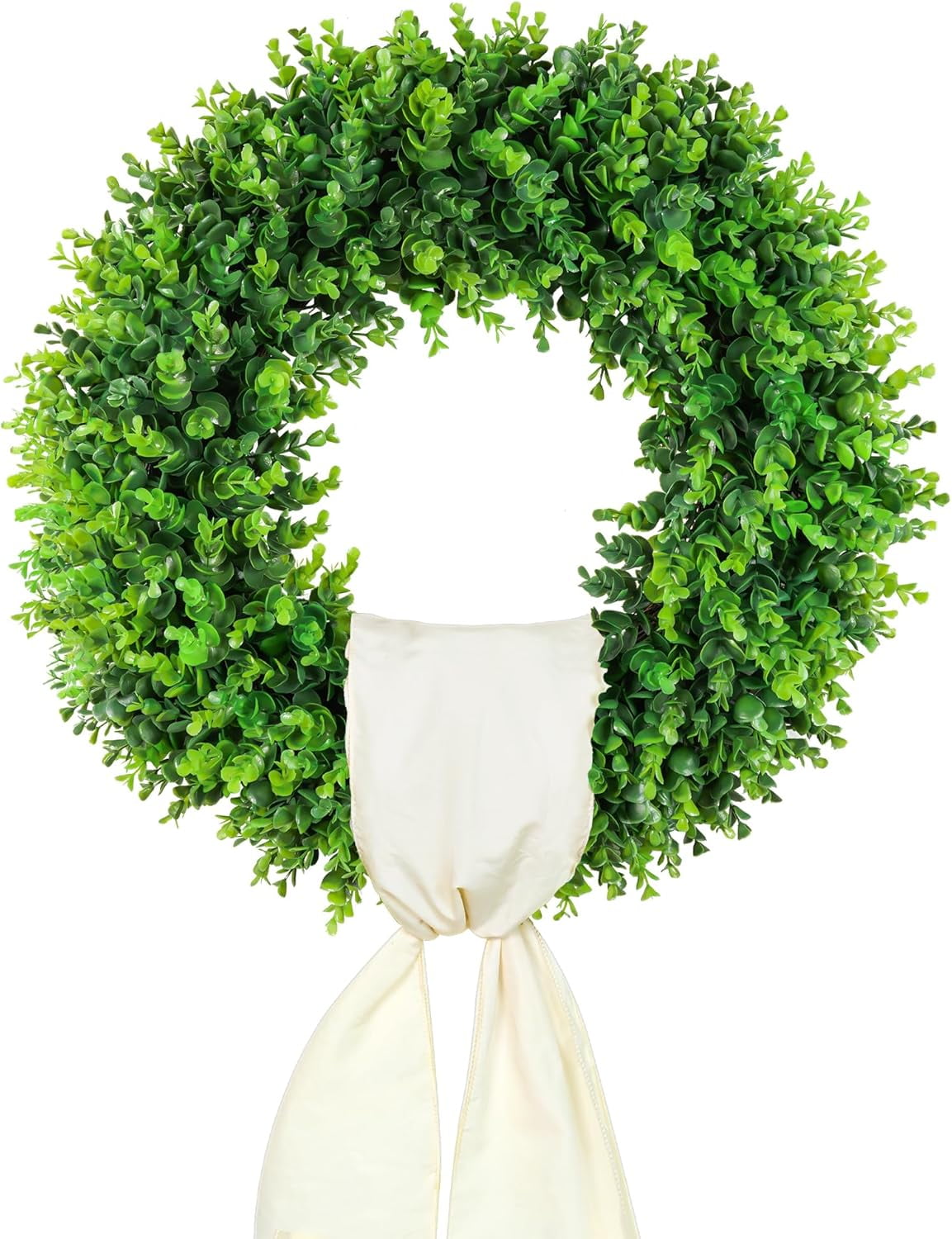 20'' Boxwood Wreaths Front Door Artificial Spring Wreath. Wreaths for ...