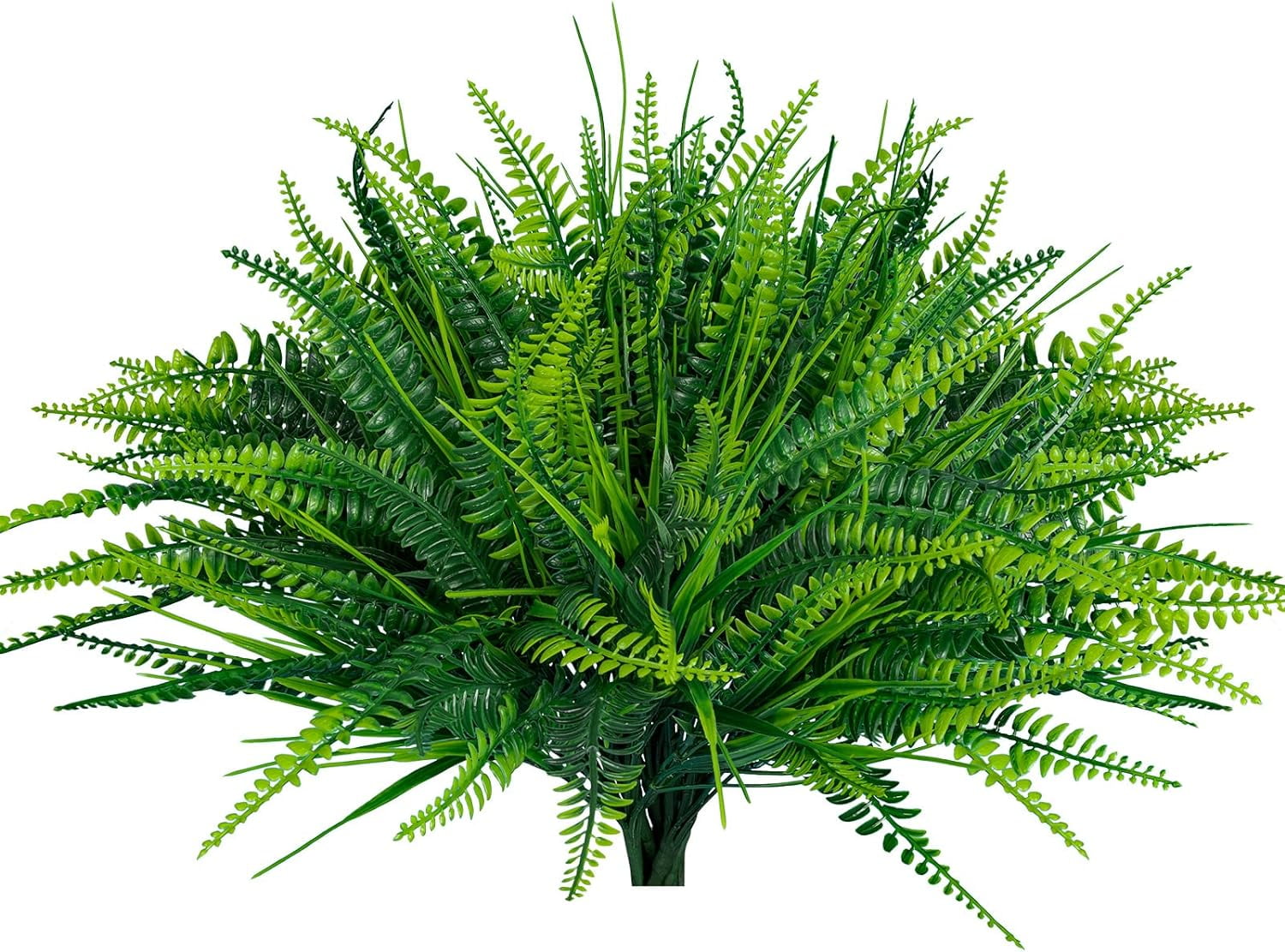 20 Bundles Artificial Flowers for Outdoor UV Resistant Fake Plants ...