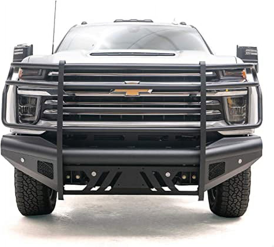 20-C SILVERADO 2500/3500 HD BLACK STEEL ELITE FRONT W/ FULL GUARD Fits ...