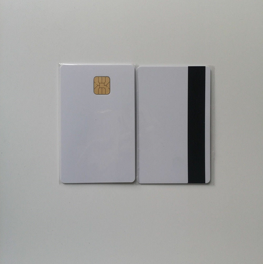 20 CSF PVC Smart IC Card Chip+Hico Magnetic Strip for Inkjet Printers ...