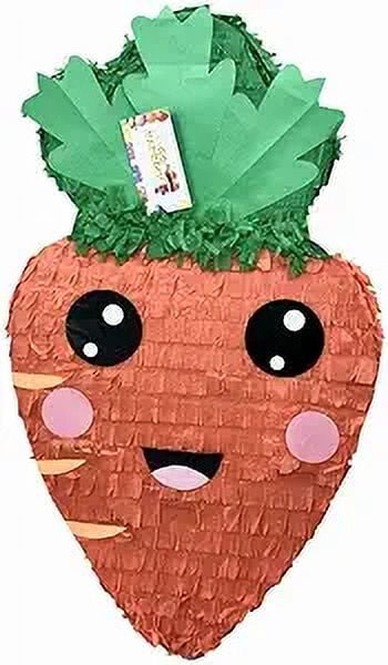 20" Carrot Pinata for Easter Theme Party 20" Orange Veggies Birthday ...