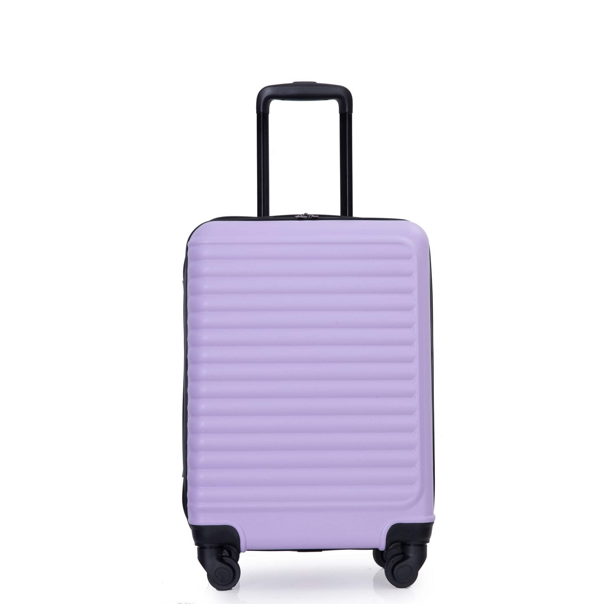 20" Carry On Luggage Lightweight Suitcase, Spinner Wheels, Lavender ...