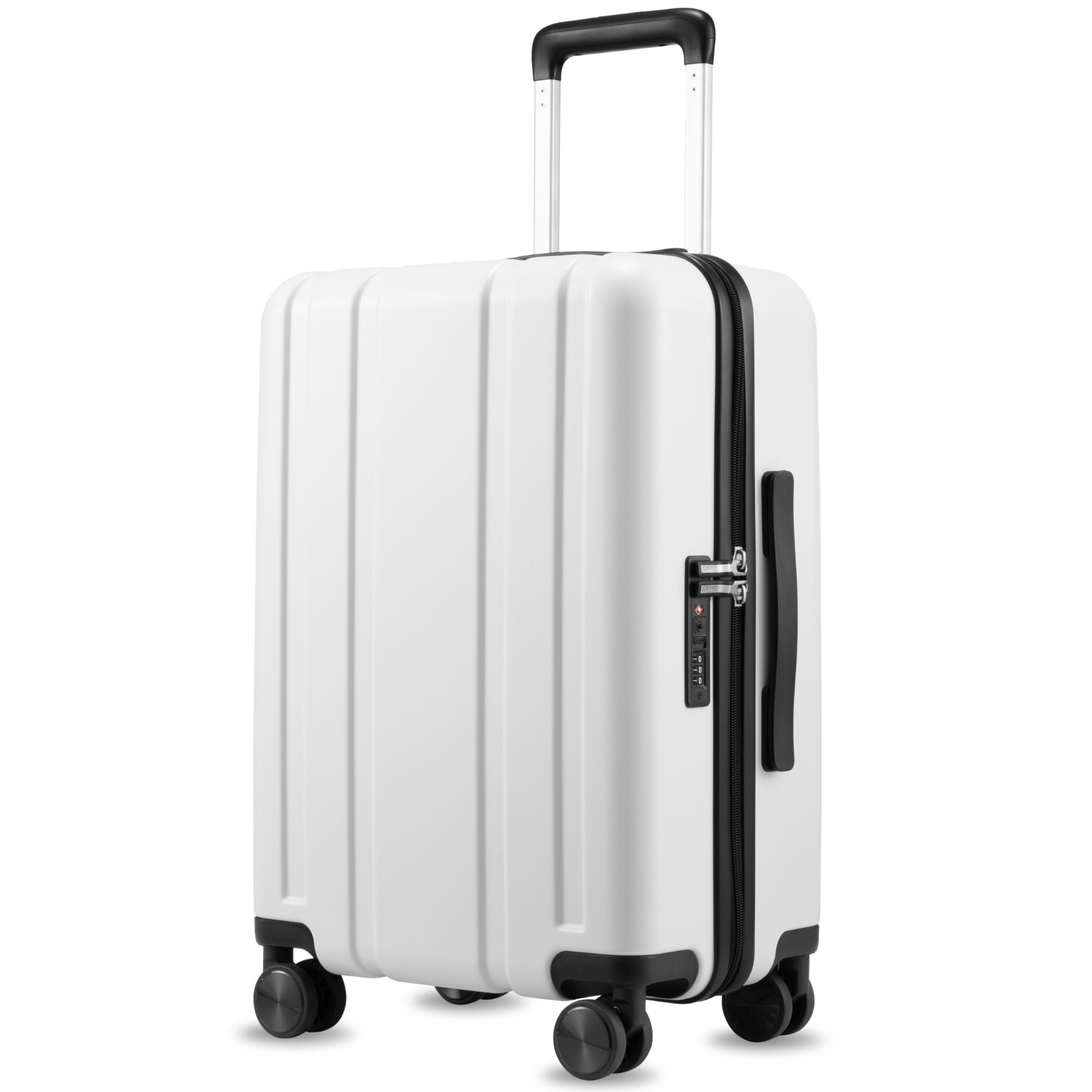 20" Carry On TSA Approved Polycarbonate Luggage,Hardside Spinner ...