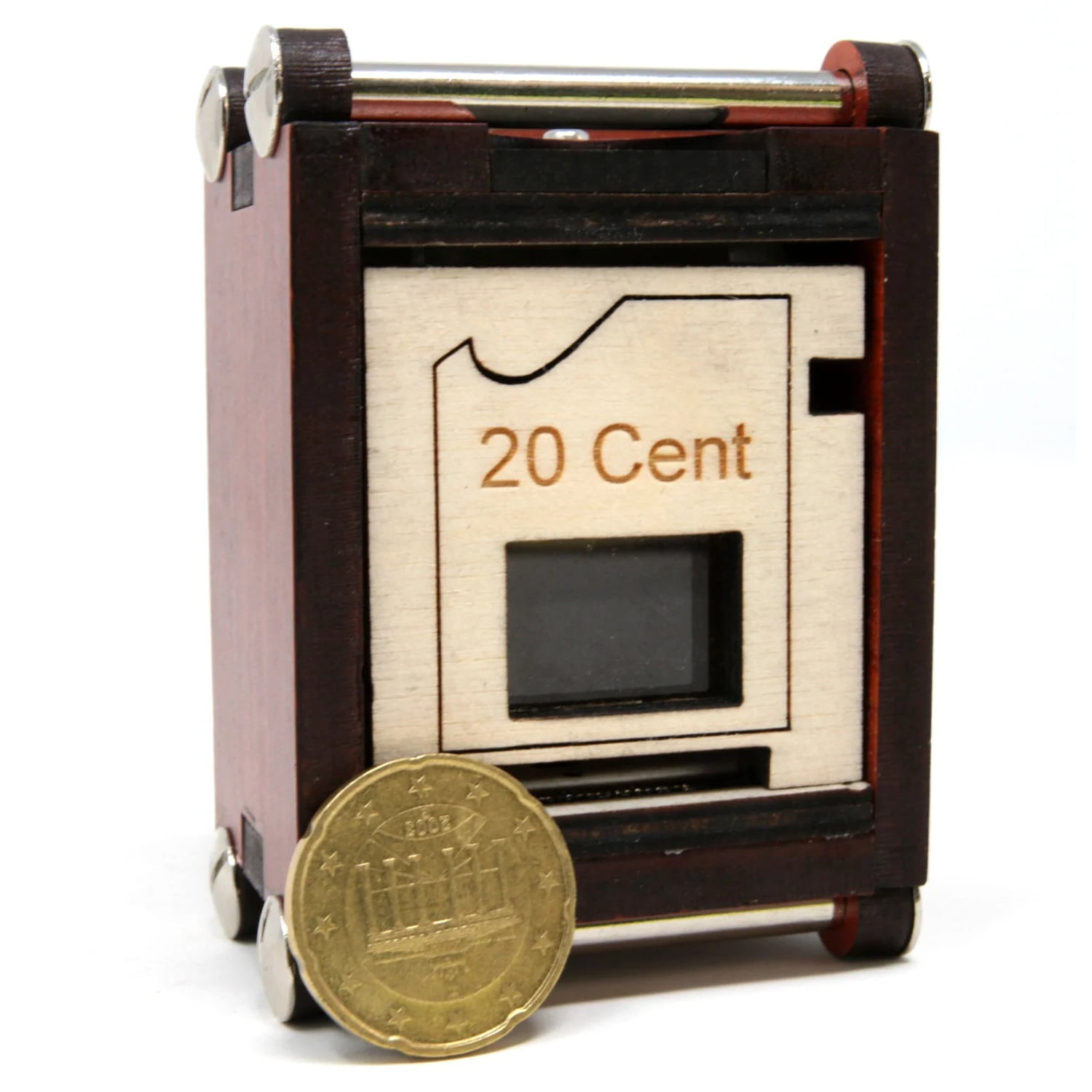 20 Cent Box - Secret Trick Puzzle Box - Walmart.com