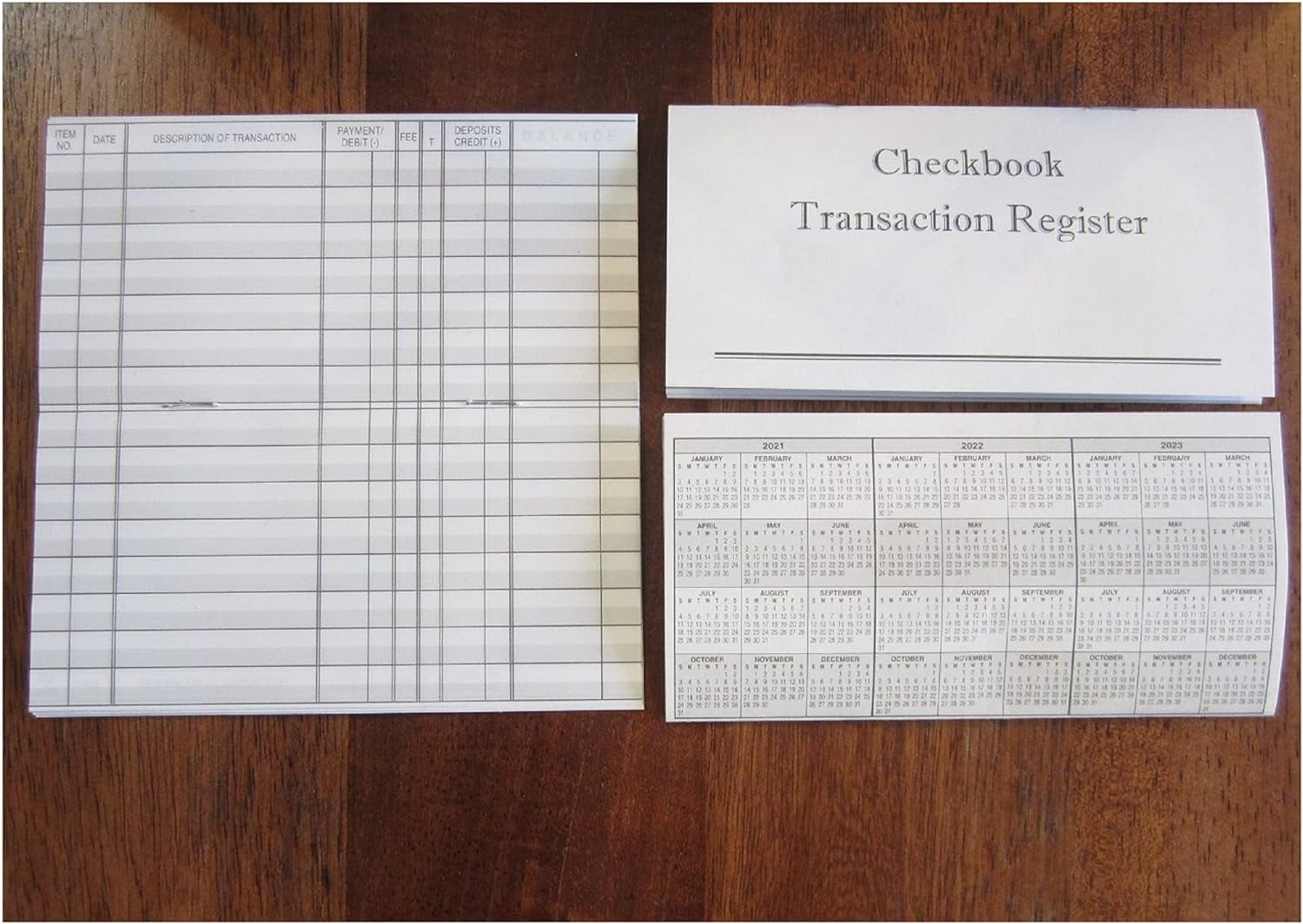 20 Checkbook Transaction Registers Check Book Register - Walmart.com