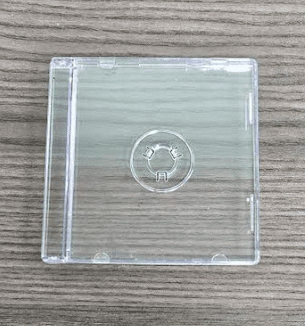 20 Clear W/ Clear Back GameCube Mini Game Disc Cases - Walmart.com
