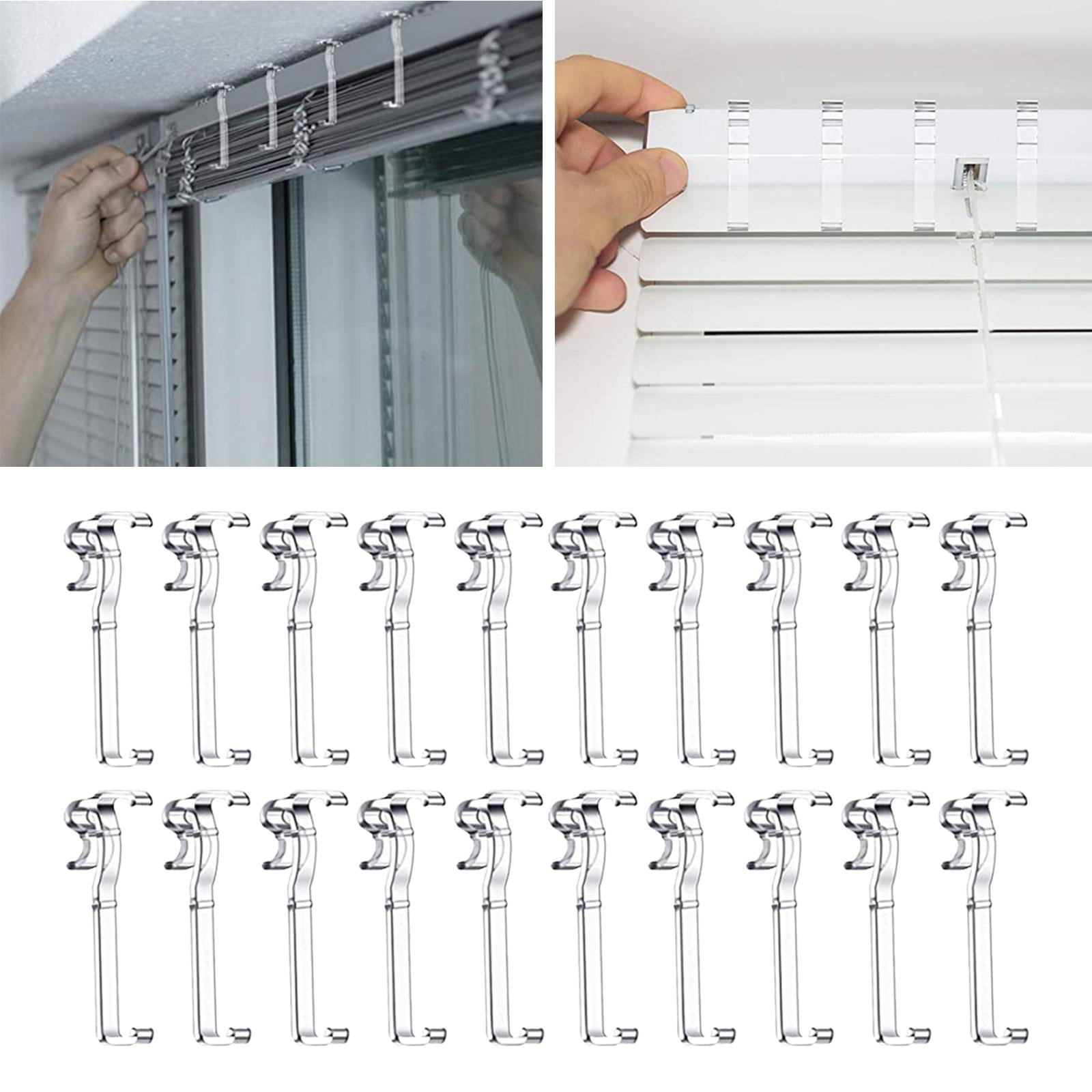 20 Clips Durable Window Blinds Parts Replacements Transparent Valance ...