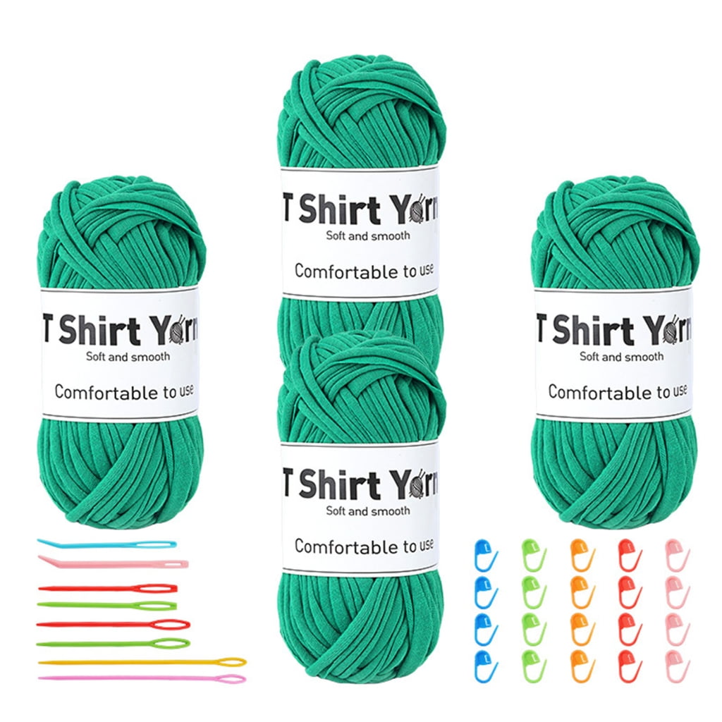 20 Color Crochet Yarns for Beginner Crocheting, Includes Bent Tip ...