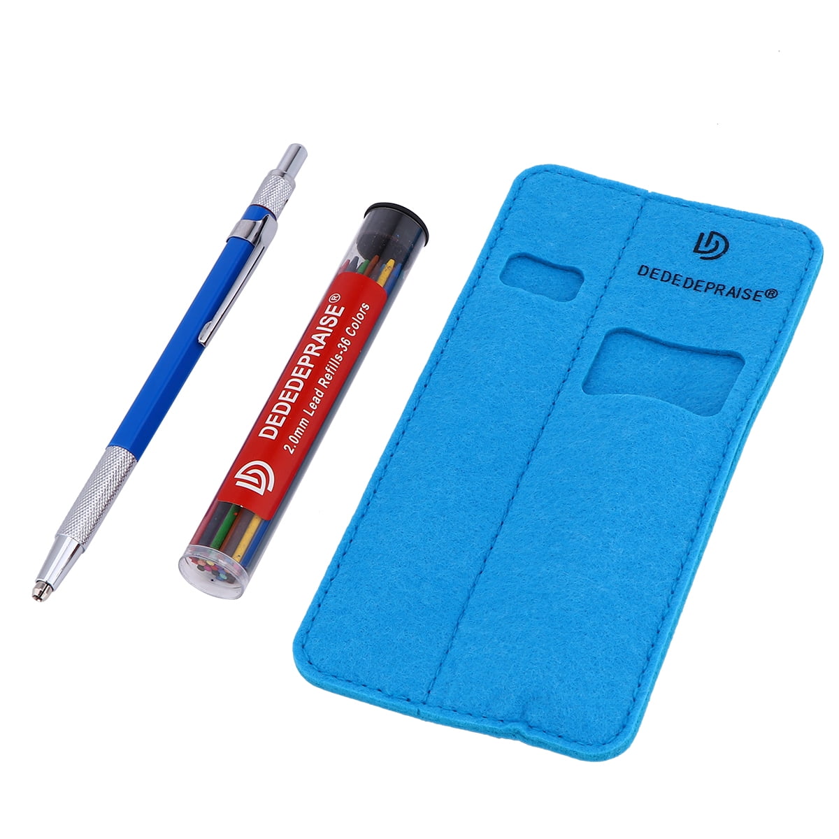 BESTOYARD Art Activity Pen with 36 Colors Colored Pencil Lead Slim Body ...