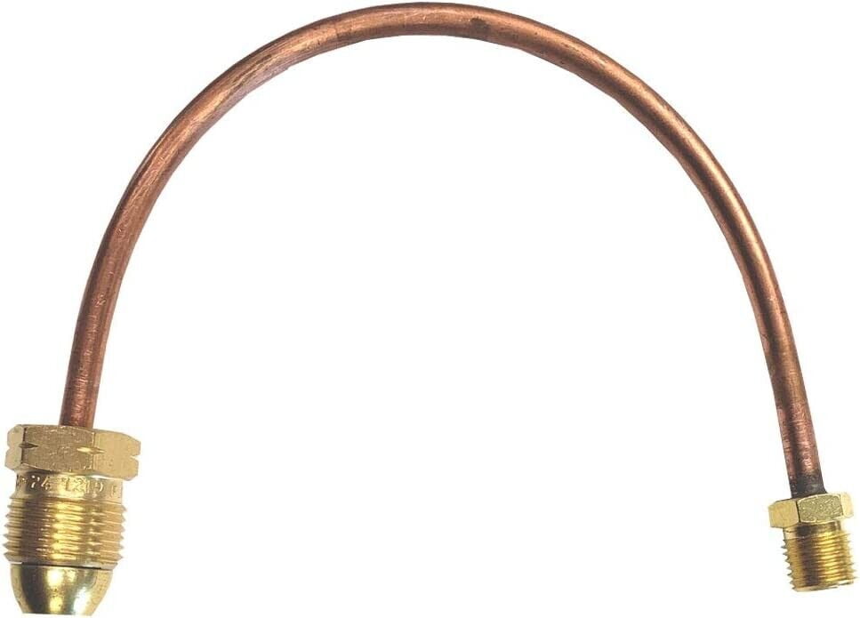 20" Copper Pigtail Pig Tail 1/4" Mpt Pol Propane Lpg Extension ...