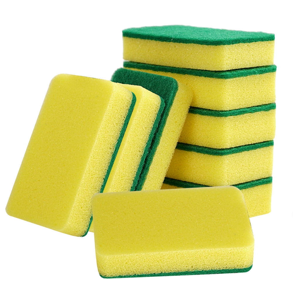 20 Count Eco-Friendly Non-Scratch Dish Scrubbing Sponges for Pots and ...