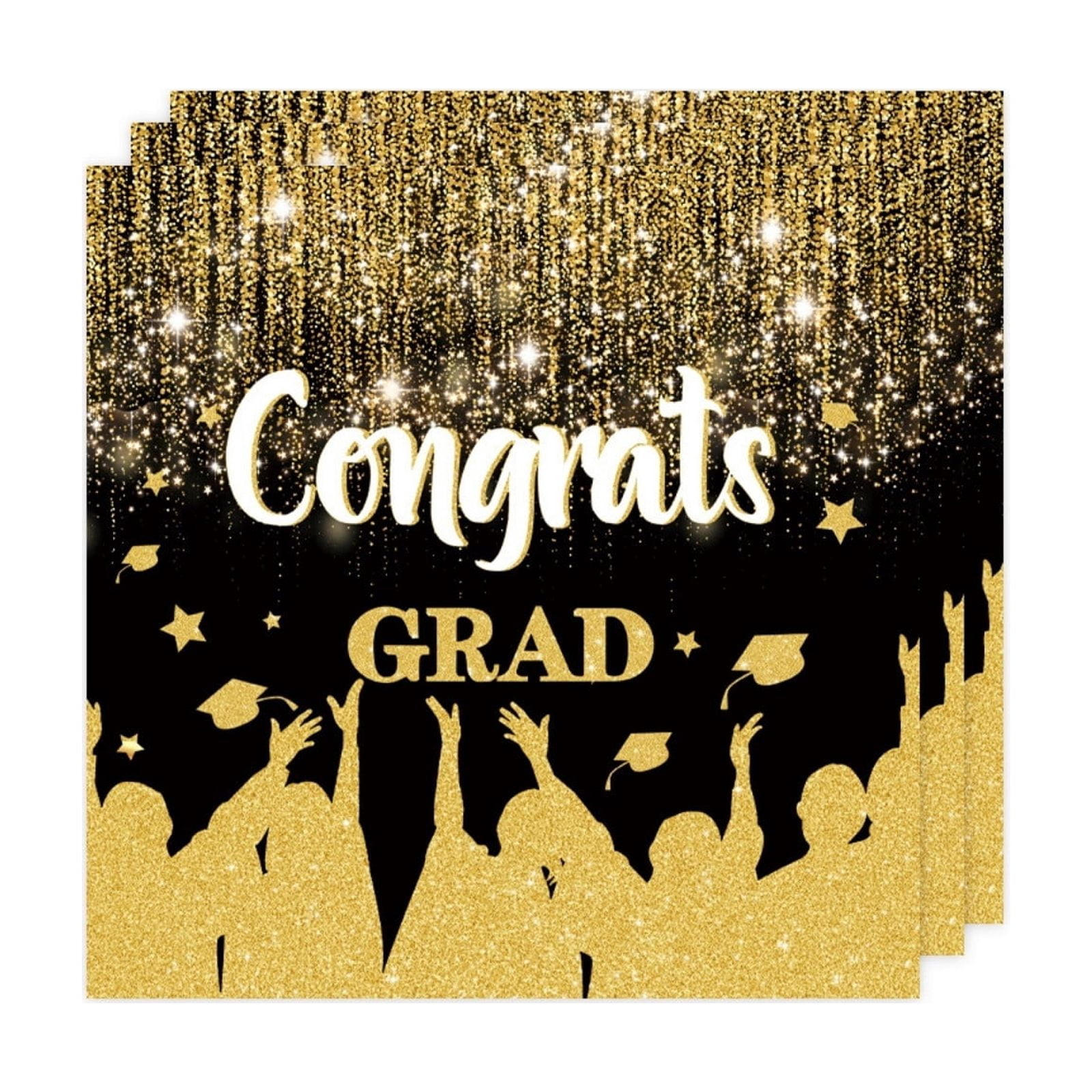 20 Count Graduation Disposable Napkins, Graduation Party Paper ...