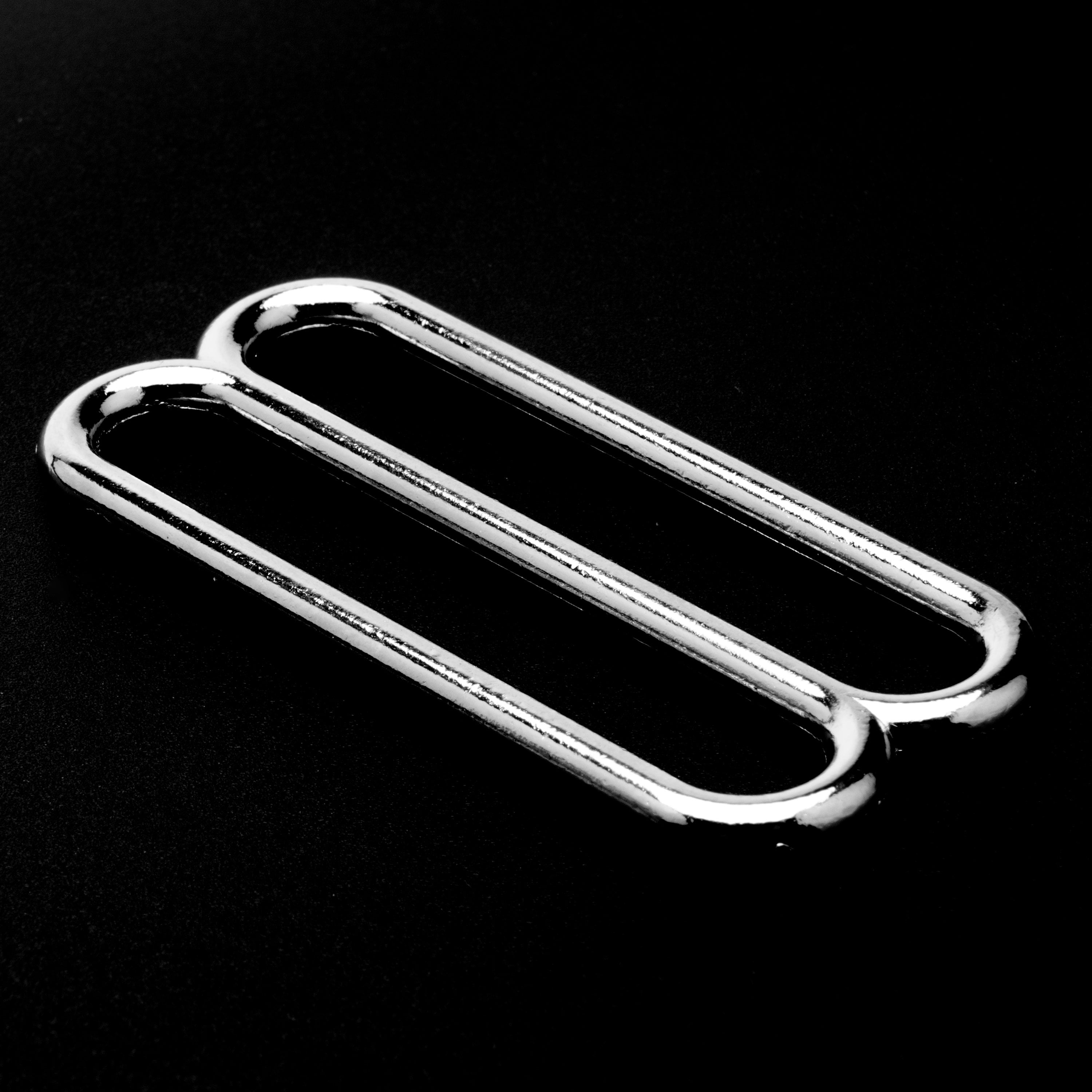 20 - Country Brook Design® 2 inch Metal Round Triglide Slides - Walmart.com