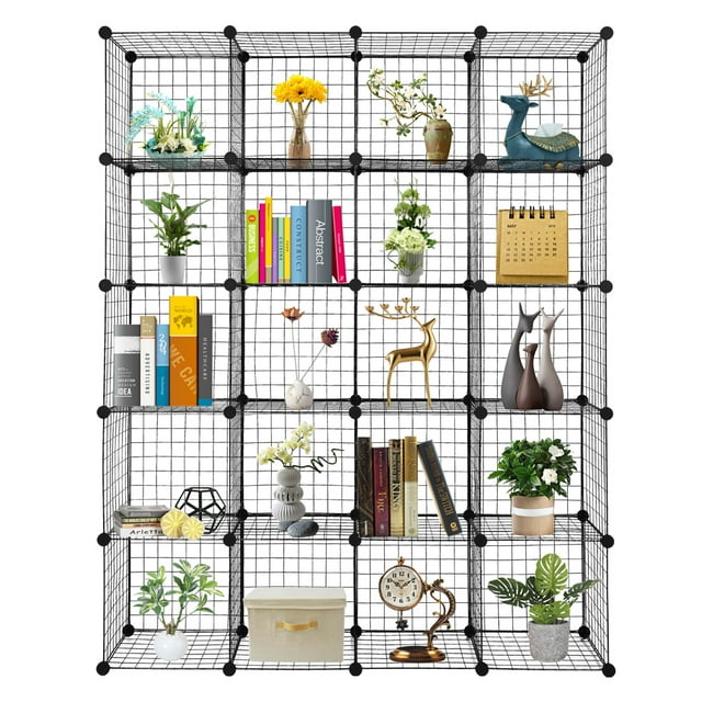 20-Cube Organizer Cube Storage Storage Shelves Wire Cube Storage ...