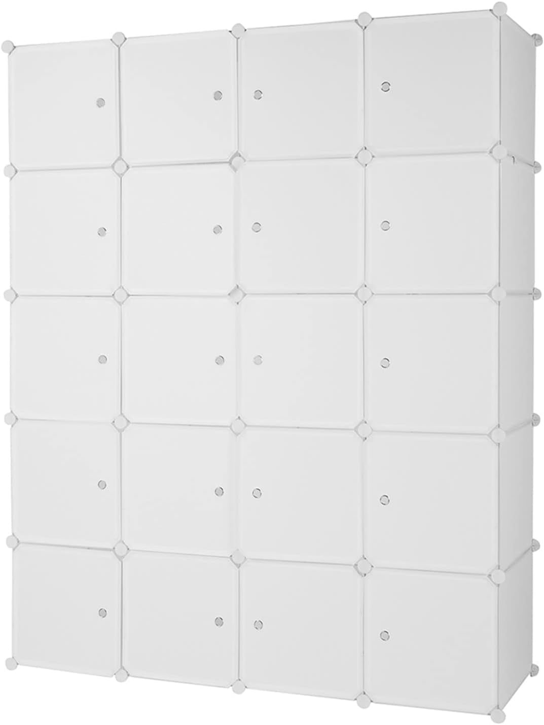 20 Cube Organizer Stackable Plastic Cube Storage Shelves Design ...