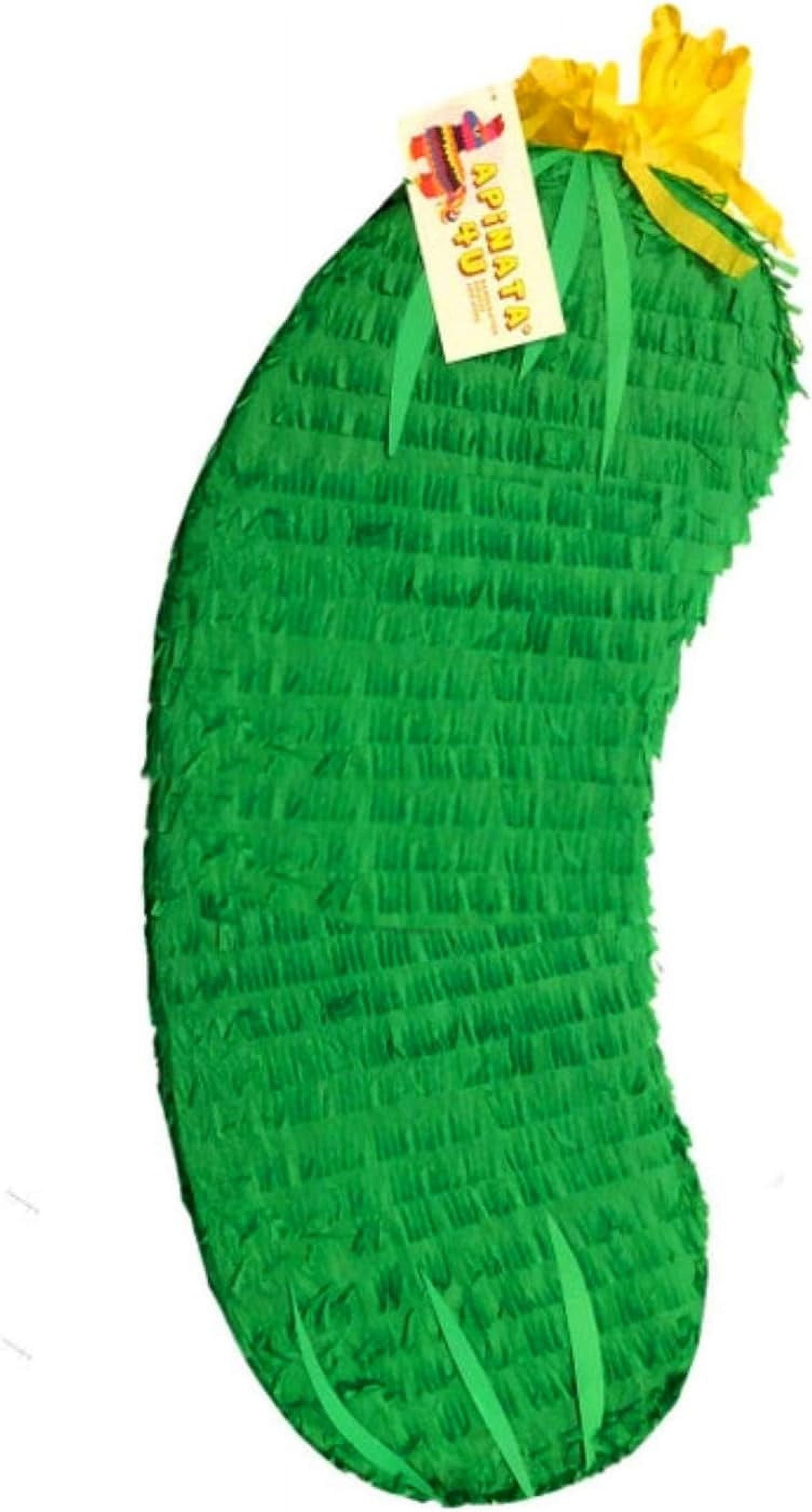 A Pinata 4 U 20" Cucumber Pickle Easy Set Up Pinata, Green - Walmart.com