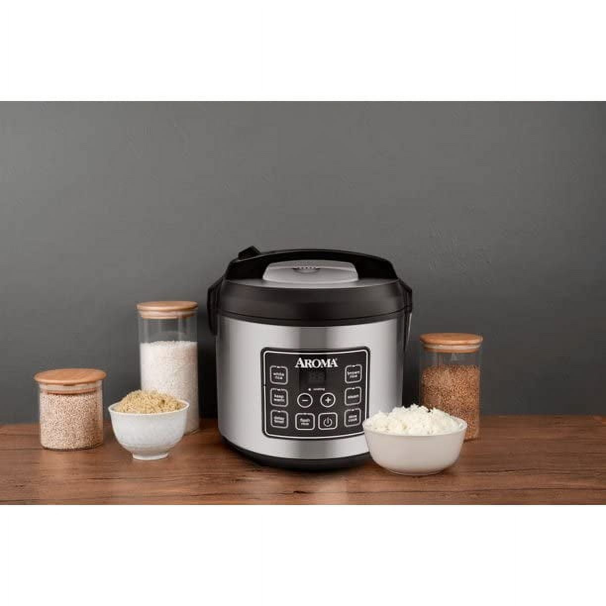 20-Cup Programmable Rice & Grain Cooker and Multi-Cooker - Walmart.com