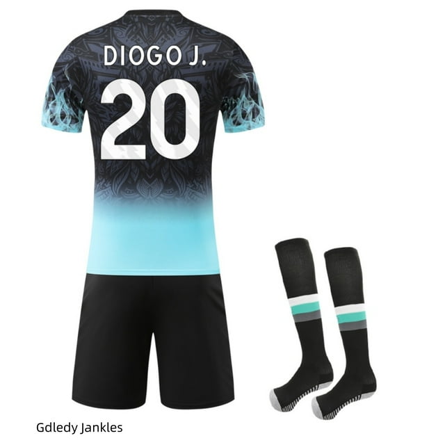 #20 Diogo Jota 24/25 The Reds Soccer Kit Collection - Blue Bird Special ...