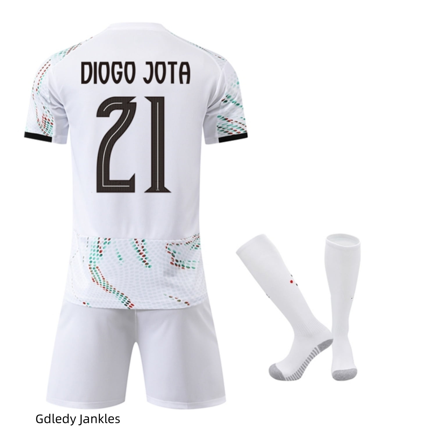 #20 Diogo Jota 25/26 Portugal Away Soccer Kit Collection - Walmart.com