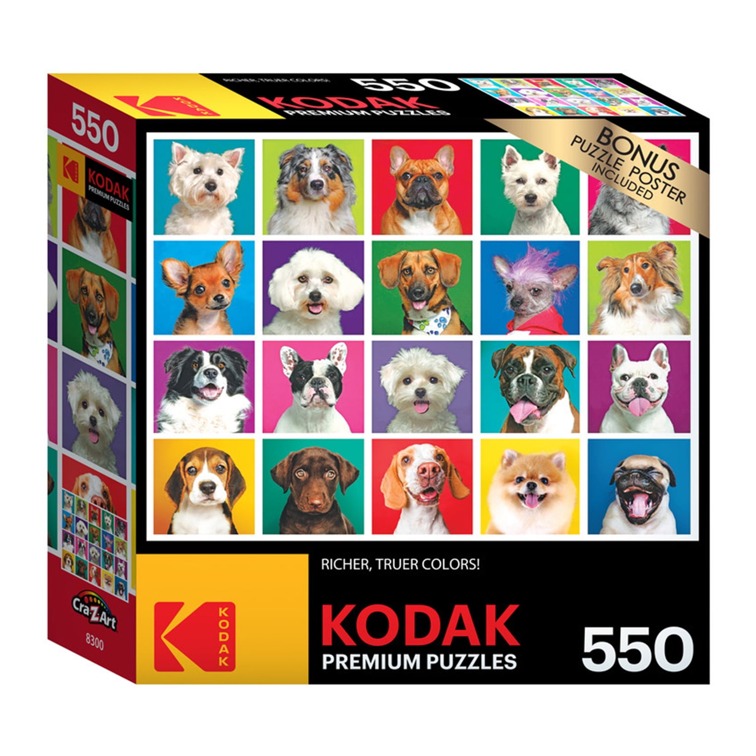 20 Dogs 550 Pieces Jigsaw Puzzle, Kodak - Walmart.com