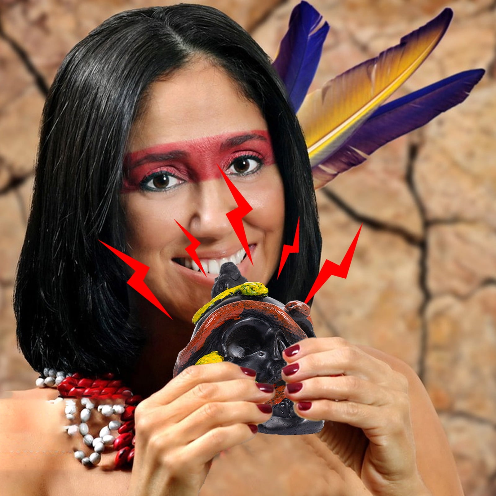 Under 20 Dollars Aztec Death Whistle Snake, Horror Movie Scream Whistle, Bone-Chilling Skull and ...