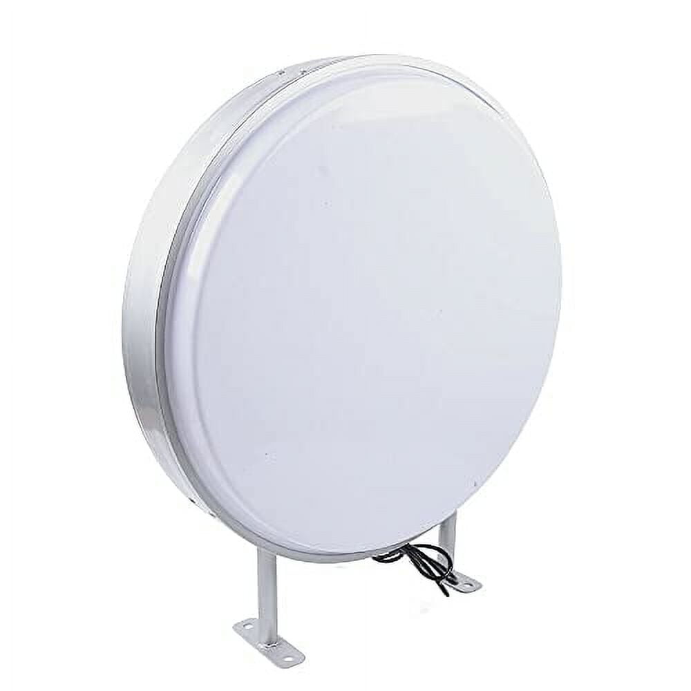 20'' Double Sided Round LED Light Box, Outdoor Advertising Projecting ...