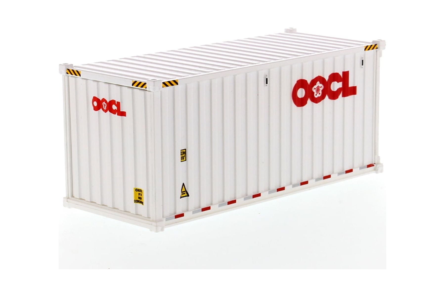20' Dry Goods Sea Shipping Container "OOCL", White - Diecast Masters ...