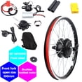 20" EBike Bicycle Conversion Kit 250/1000W Electric Front / Rear Wheel ...