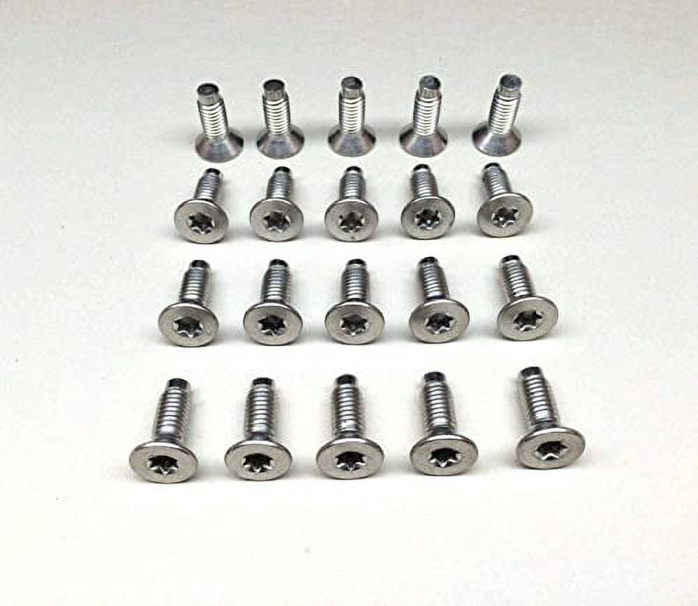 20 Ea Stainless Steel Windshield Torx Screws, Bolts, Fasteners. FITS ...