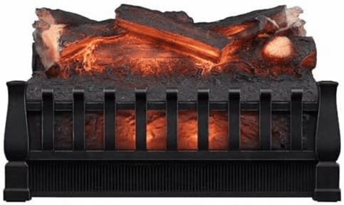 20" Electric Fireplace Log Set Insert + Fire Crackler Combo | Infrared ...