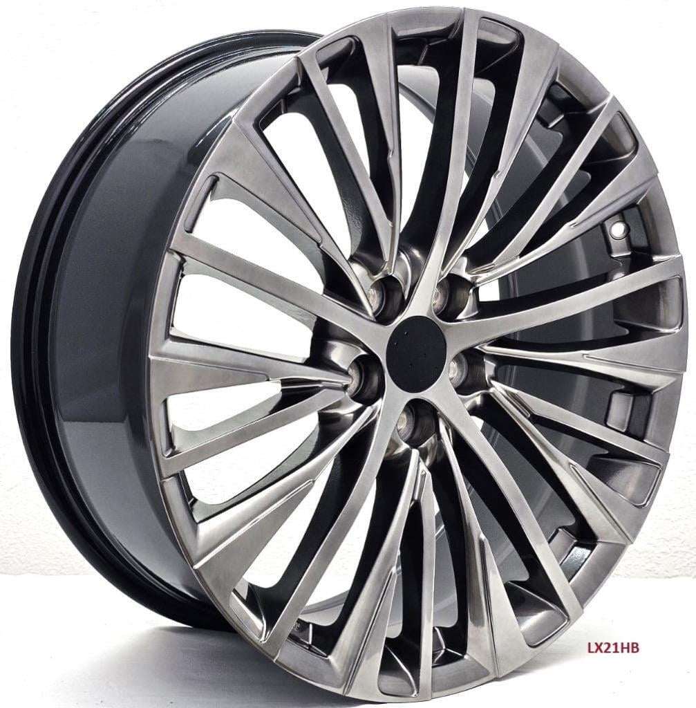 20'' wheels for LEXUS RX450HL 2019 & UP 5x114.3 20x8" - Walmart.com
