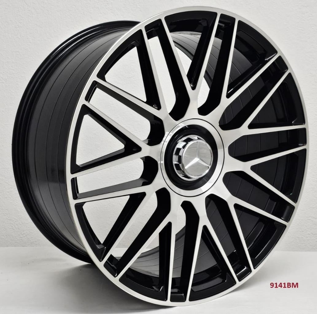 22" FLOW-FORGED wheels for Mercedes GLE43 AMG SUV 2020 & UP 22x9.5/11.5 ...
