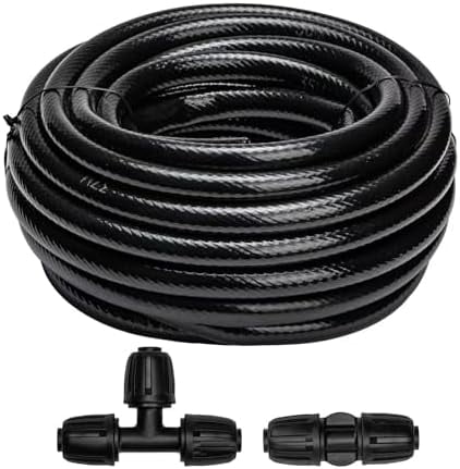 20 FT 1/2 inch Drip Irrigation Tubing Main Line Hose for Garden ...