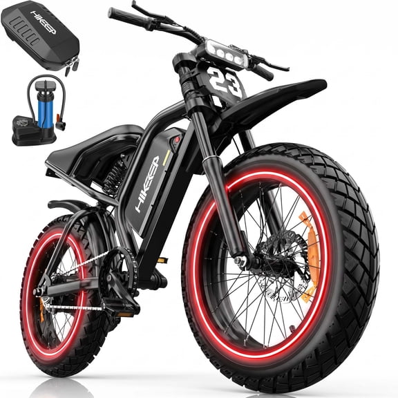 ESKUTE V201 Electric Bike for Adults & Teens 750W Peak 1500W, 30MPH ...