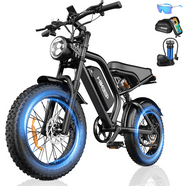 Movcan V70 Electric Bike for Adults, Peak 2500W 35mph 52V 23.4Ah ...