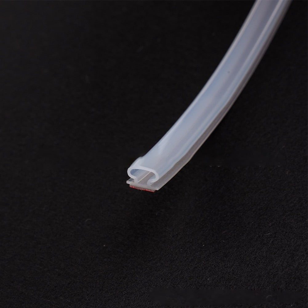 20 Feet Rubber Weather Stripping Door Seal Strip SelfAdhesive Backing ...