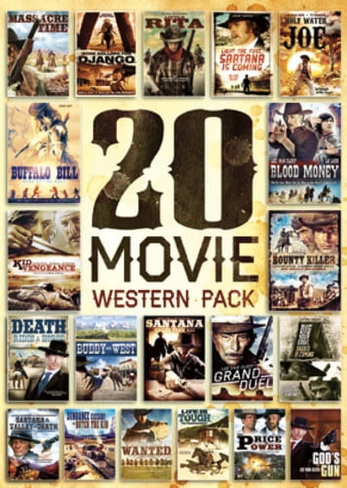 Pre-Owned 20-Film Western Pack (DVD) - Walmart.com