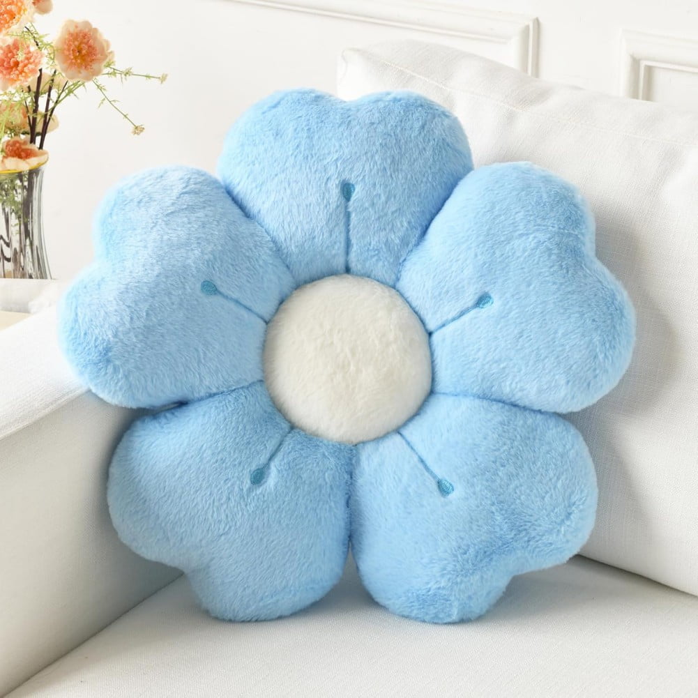 20" Flower Pillow, Flower Shaped Pillow Decorative Throw Pillows for ...
