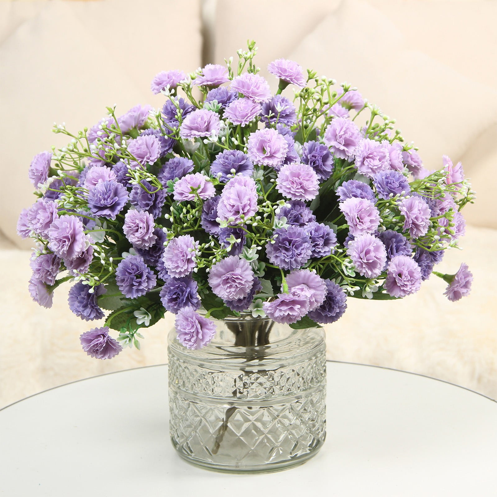 20 Flowers Lilac Simulation Flowers - Realistic Fake Flowers for ...