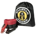 20 Foot 4 AWG Heavy Duty Jumper Cables Booster Set by Spartan Power ...