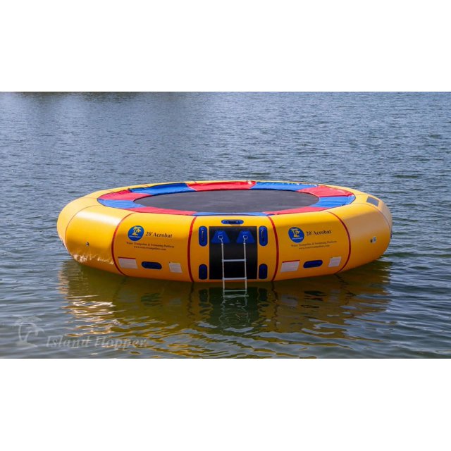 20 Foot Island Hopper Acrobat Water Trampoline - Walmart Business Supplies