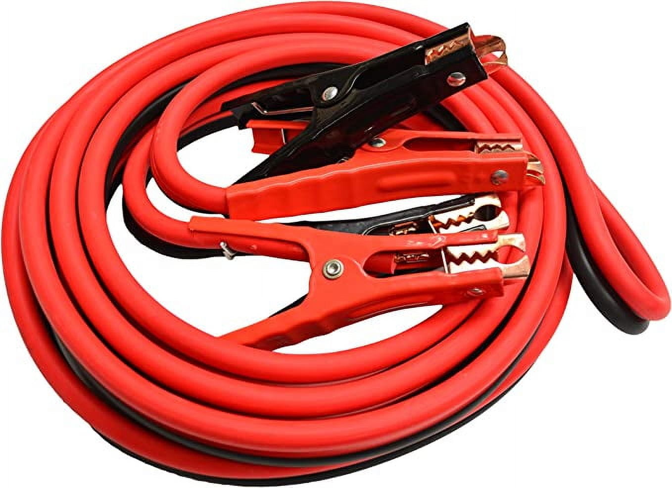20 Foot Jumper Cables (4 Gauge) - Walmart.com