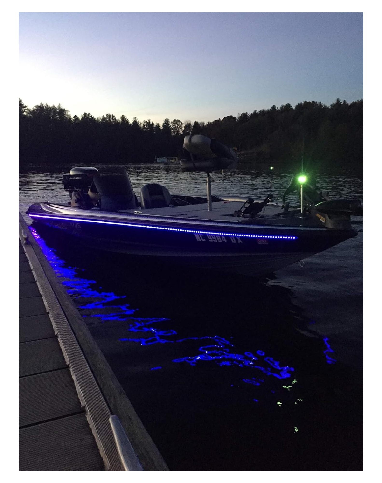 20 Foot UV LED Strip, Black Fishing Light, Fluorescent, Florescent ...