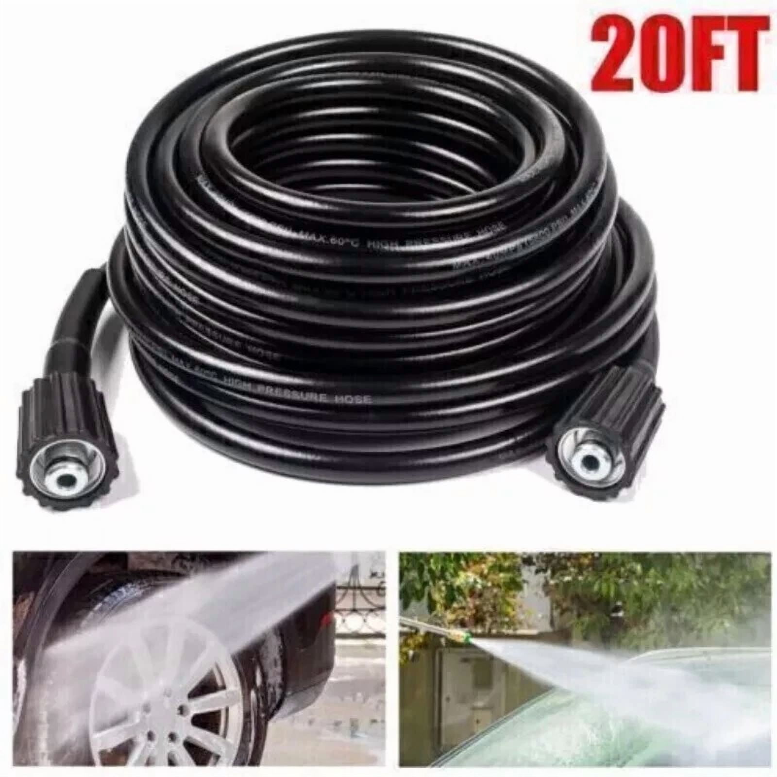 20 Ft High Pressure Washer Hose 5800 Psi M22-14Mm Power Washer ...