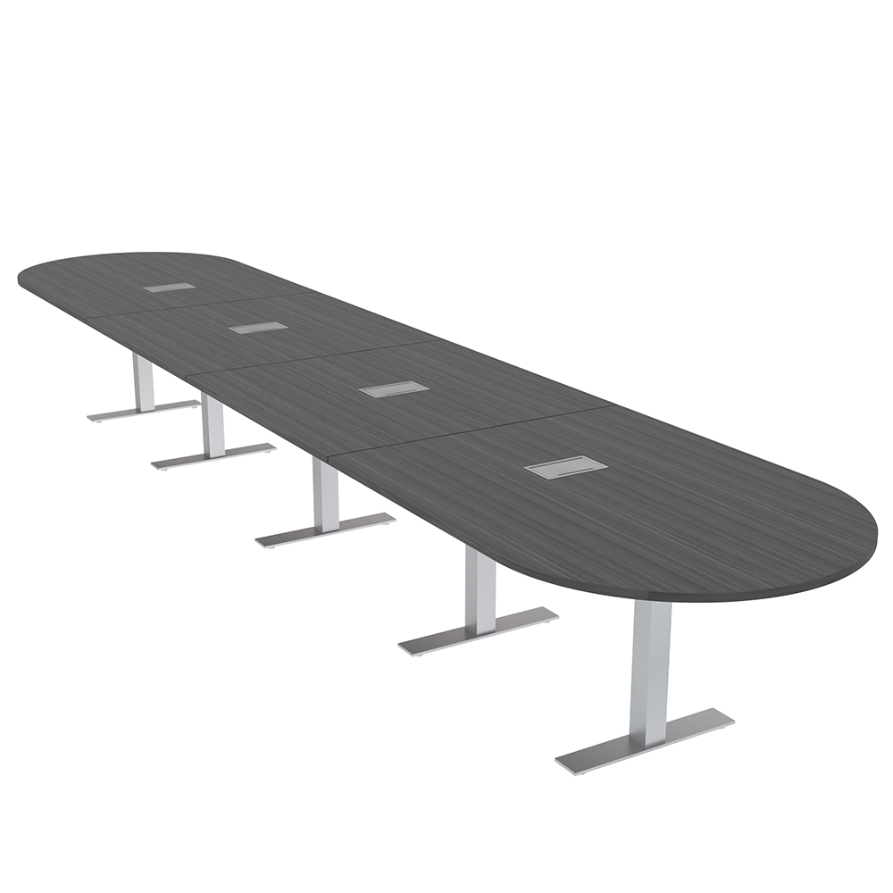 OFM Endure Series Model 9020 Standing Height 20 Seat Table, Walnut Top ...