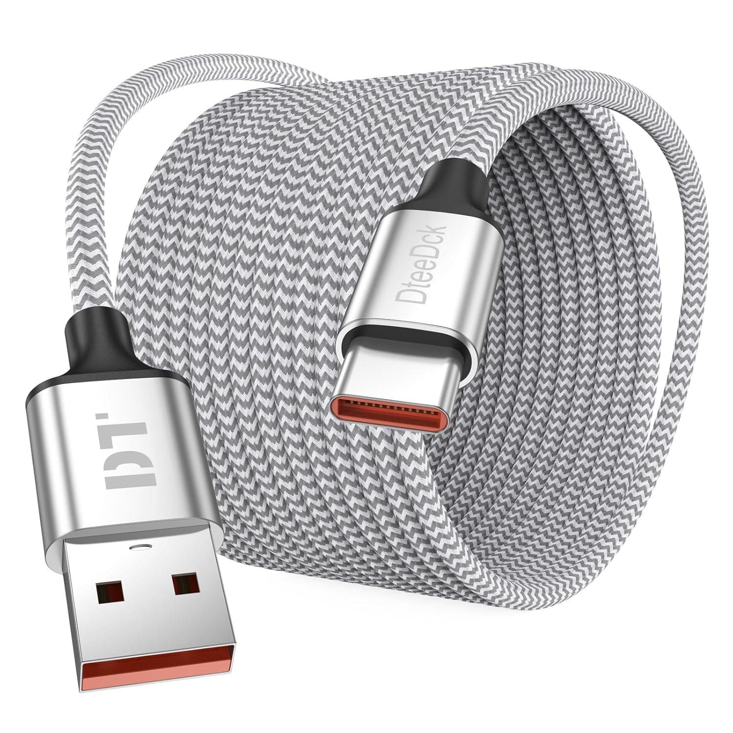 20 Ft USB C Cable, Long USB A 2.0 to Type C 12W Fast Charging & Data ...